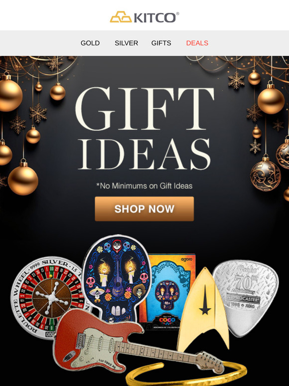 Kitco Metals: Add a touch of luxury to their holiday with gold and ...