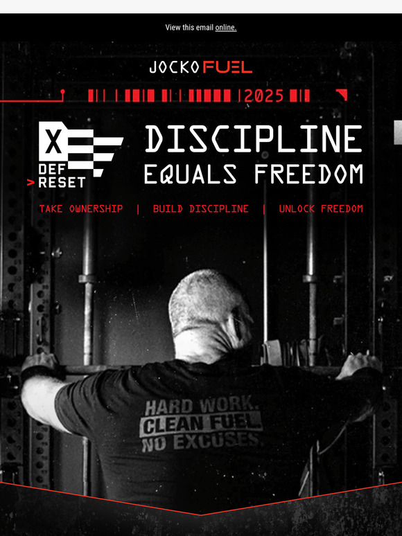 Jocko Fuel: IT'S ON: DEF Reset Challenge 2025 💪 | Milled