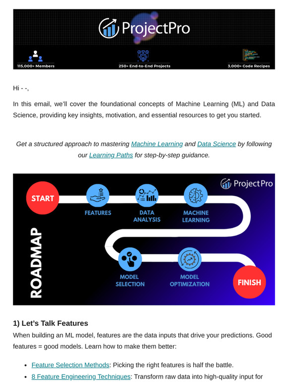 ProjectPro: Master GenAI: Start with the Basics of Machine Learning (Step 2) | Milled