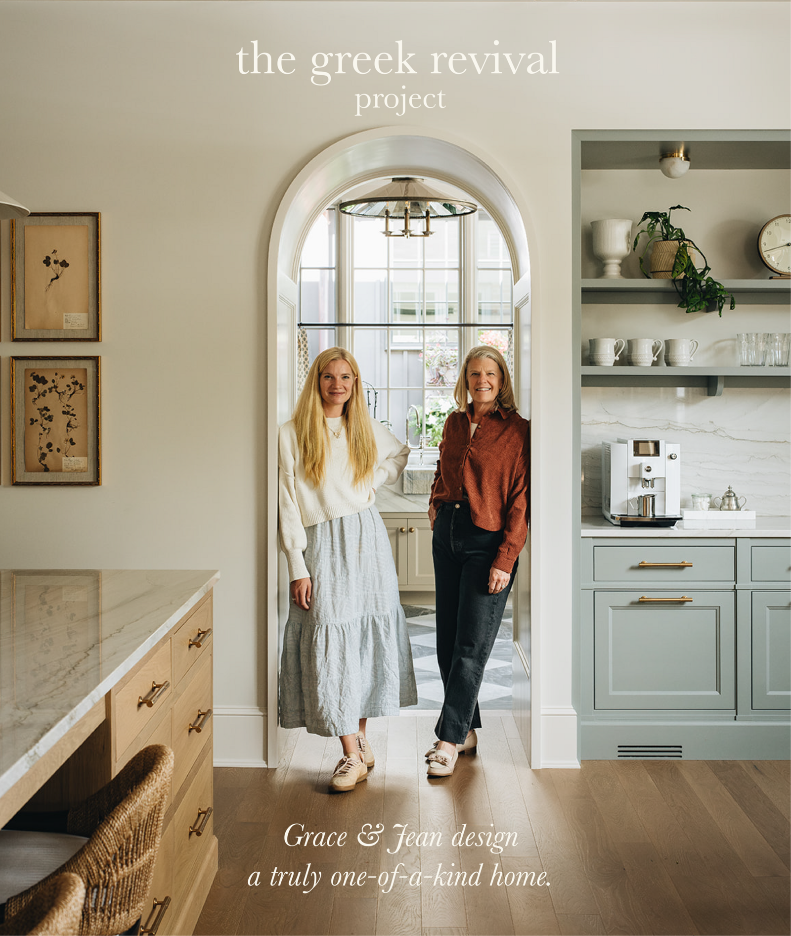 Stoffer Home: Jean & Grace walk through The Greek Revival Project | Milled