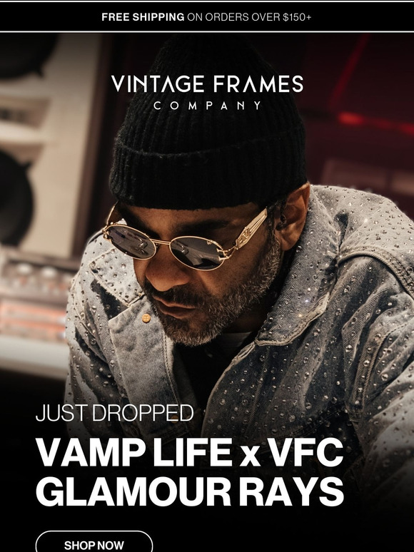 Vintage Frames Company: Jim Jones’s Newest Vamp Life Exclusive | Milled