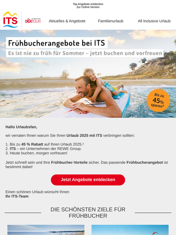 Its Reisen: 3 Gründe warum Sie Ihren Urlaub 2025 bei ITS buchen sollten ...