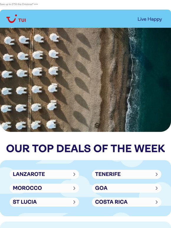 TUI: Your next destination awaits. Weekly travel highlights 🧭 | Milled