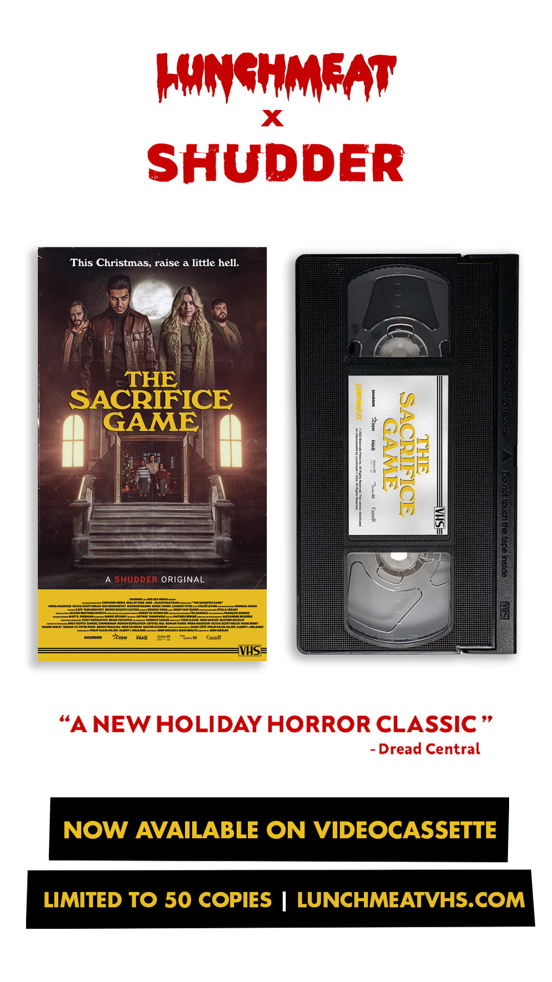 Lunchmeat VHS: THE SACRIFICE GAME Comes to VHS | Milled
