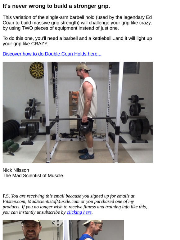 FitStep: Double Coan Holds for INSANE grip strength... | Milled