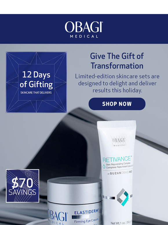 Obagi: 12 Days of Obagi: Give The Gift of Transformation | Milled