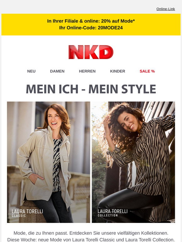 NKD: Mein Ich - mein Style: unsere Kollektionen von Laura Torelli | Milled