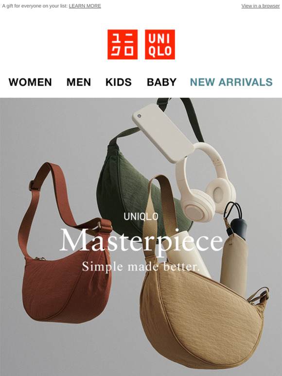 UNIQLO: Viral Style: Round Mini Shoulder Bag | Milled