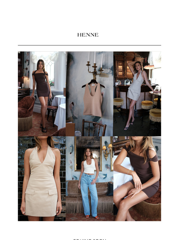 Henne: Plan Your Buy For New High Summer | Milled