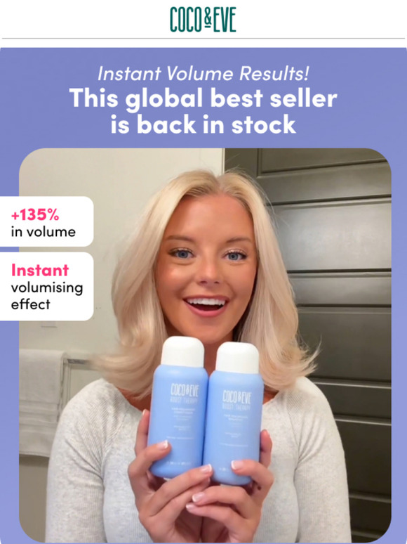 Coco & Eve: Need a boost? Transform thinning hair | Milled