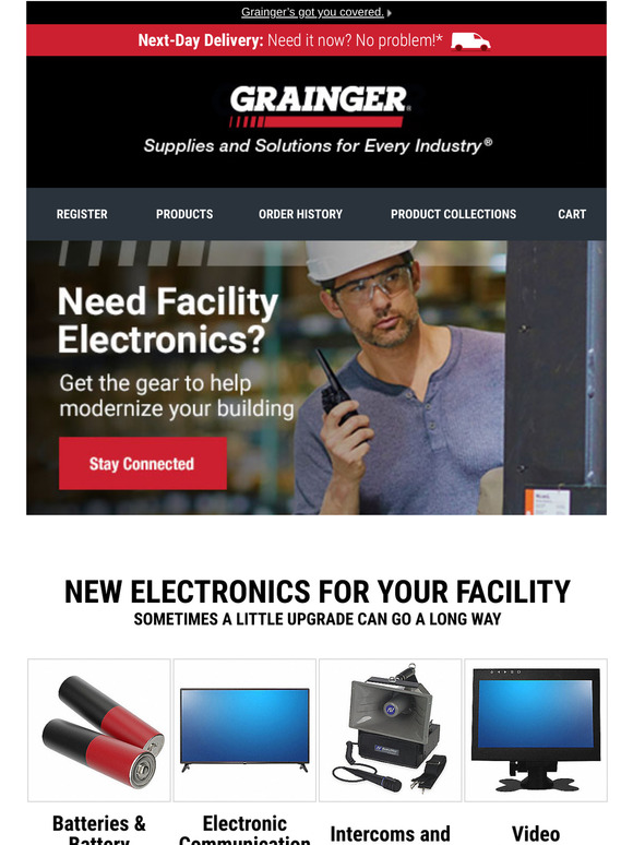 Grainger Email Newsletters: Shop Sales, Discounts, and Coupon Codes