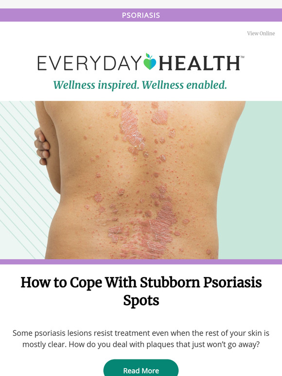 Lifescript: How to Cope With Stubborn Psoriasis Spots | Milled