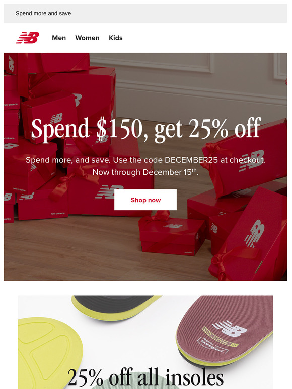 New Balance Email Newsletters: Shop Sales, Discounts, and Coupon Codes