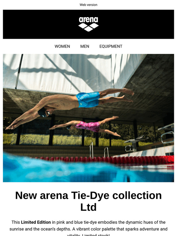 Arena: 🌅 New arena Tie-Dye collection | Milled