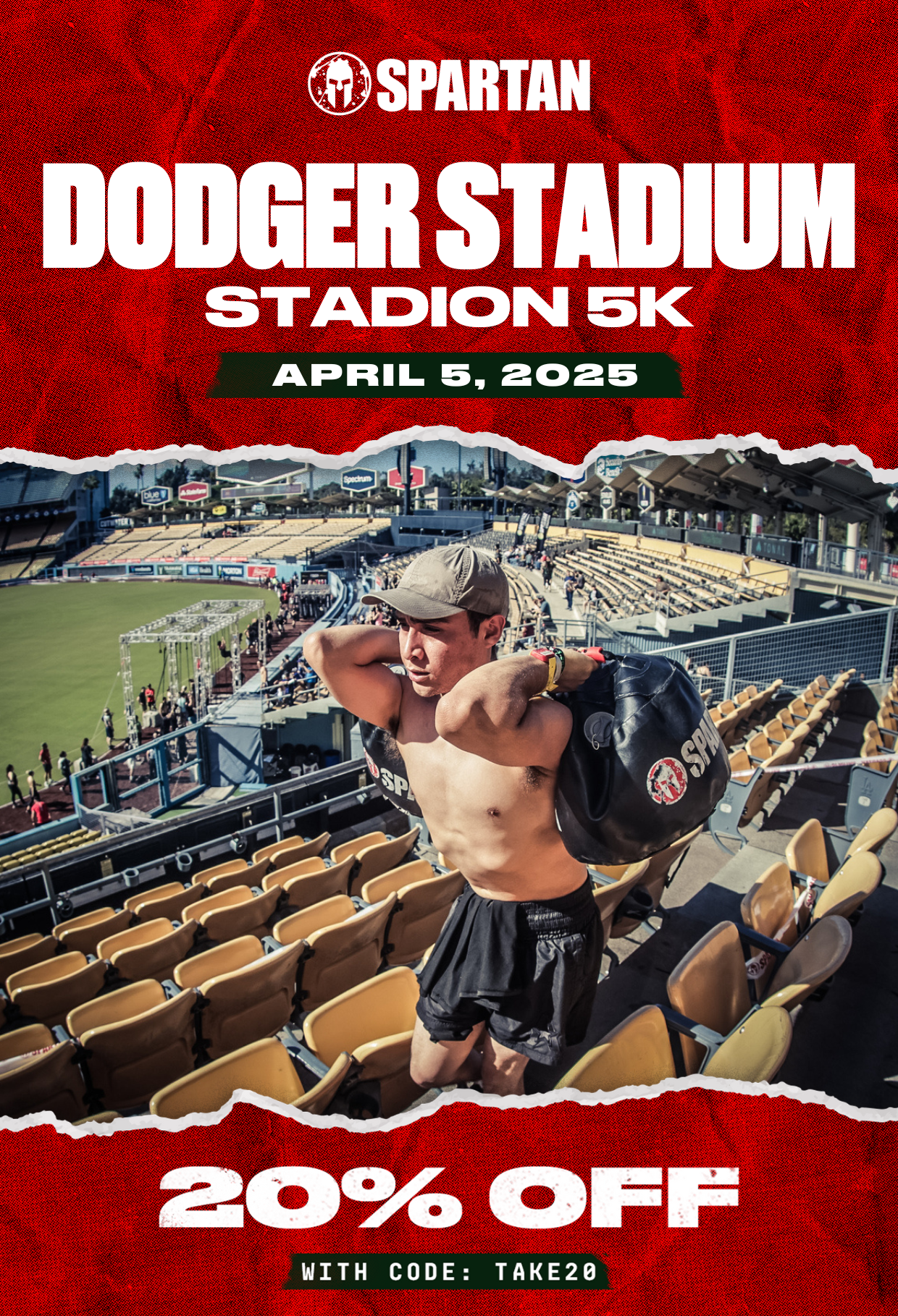 Spartan Race: 2025 Dodger Stadium Spartan Stadion : Now Open 🚨 | Milled