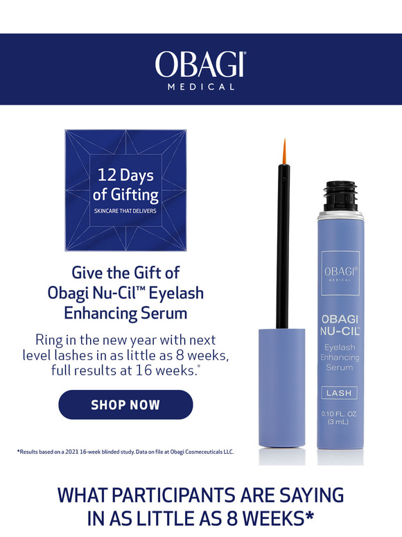 Obagi: 12 Days of Obagi: Give the Gift of Voluminous Lashes | Milled