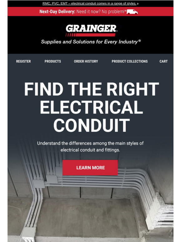 Grainger Email Newsletters: Shop Sales, Discounts, and Coupon Codes