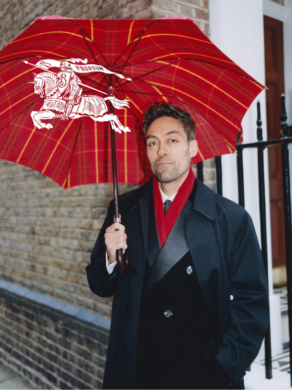 Burberry: The Burberry trench worn by actor Alex Hassell | Milled
