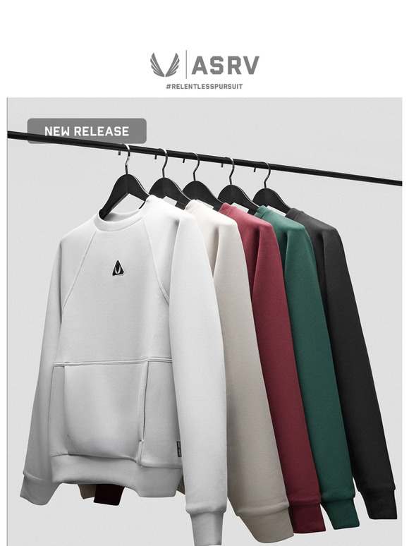 ASRV: Just Dropped: The Dri-Core™ Oversized Crewneck | Milled