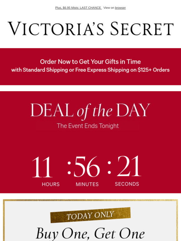 Victoria's Secret: Final Hours: Get a FREE PJ Set | Milled