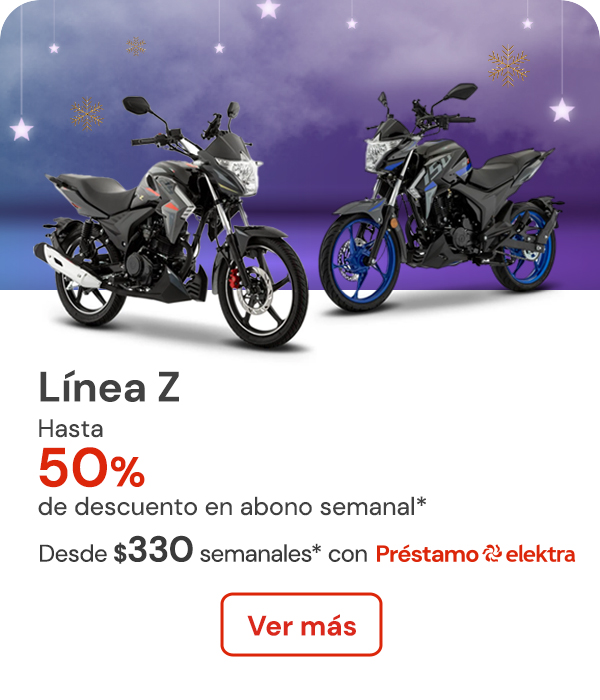 Elektra: 🌙 ¡Arranca la GRAN Venta Nocturna Navideña! 🎄 Motos Línea Z ...