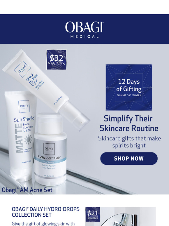 Obagi: 12 Days of Obagi: Skincare Sets for All | Milled