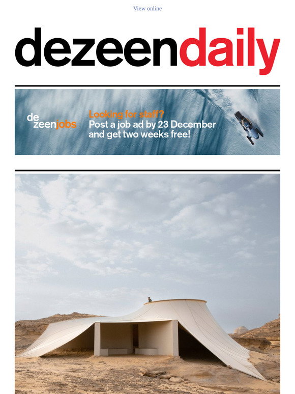 Dezeen: AlUla desert lookouts | 2024 top home extensions | SKIMS ...