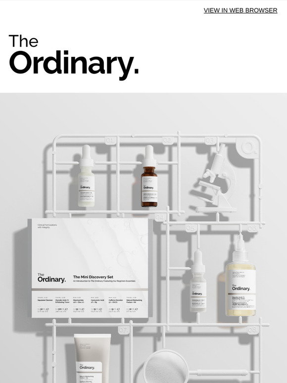 The Ordinary: Skincare sets, made to share. | Milled