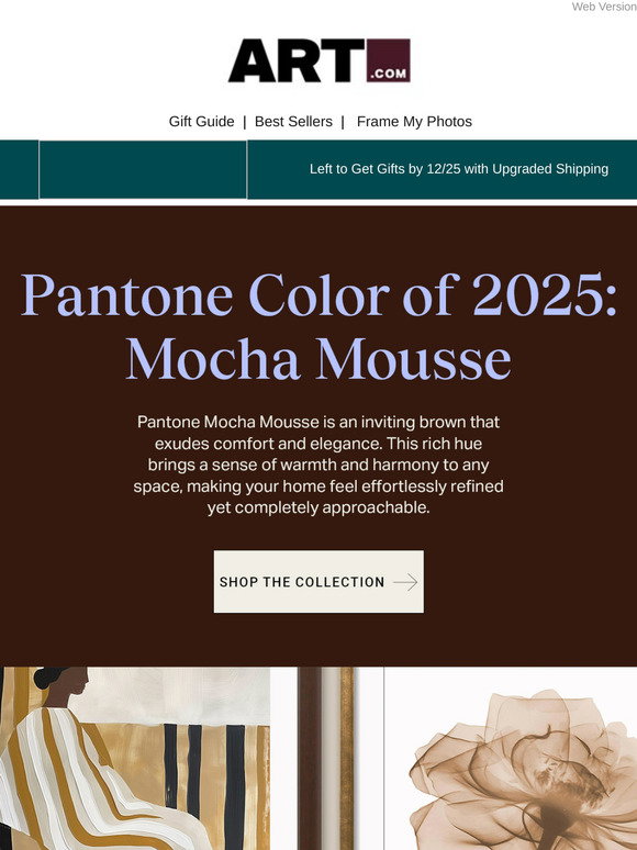 Art.com: Announcing: Pantone's Color of 2025 | Milled