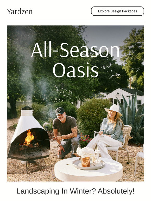 Yardzen: Genius Ideas For Creating a Year-Round Yard | Milled