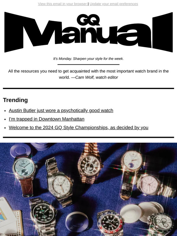 GQ: The Ultimate Rolex Guide | Milled