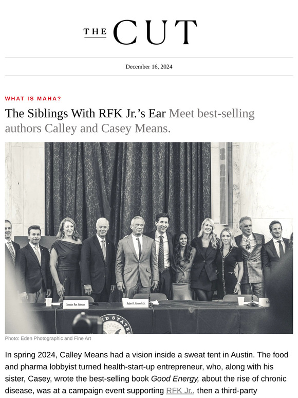 The Cut: Meet the Siblings With RFK Jr.’s Ear | Milled