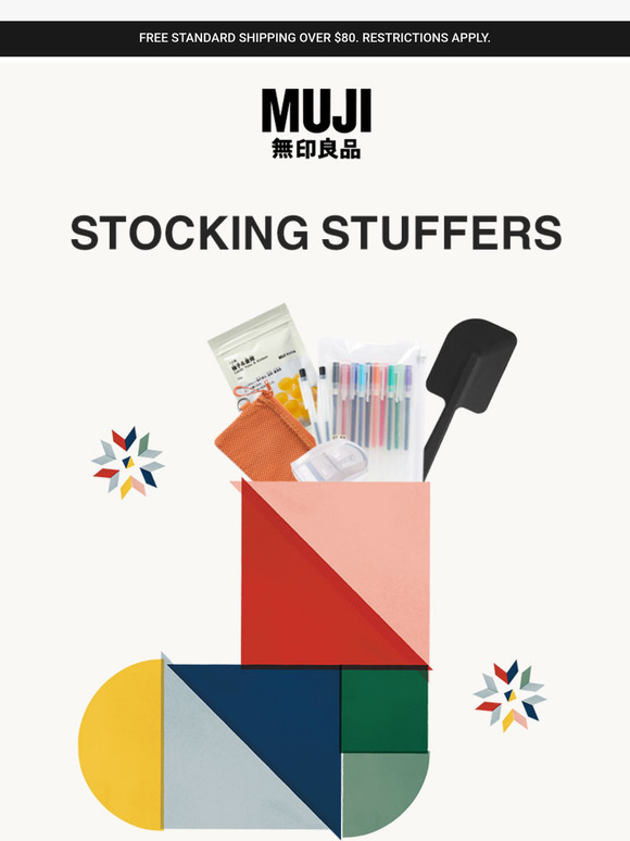 MUJI: Stuff Their Stockings With Joy! | Milled