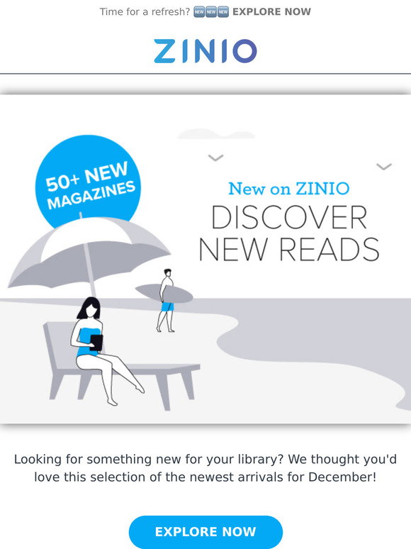 Zinio: Remember 🆕👀 See what's new in December! | Milled