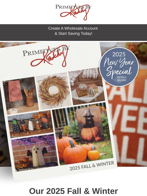 Primitives by Kathy: 2025 Fall & Winter Catalog ️ Plus New Year ...