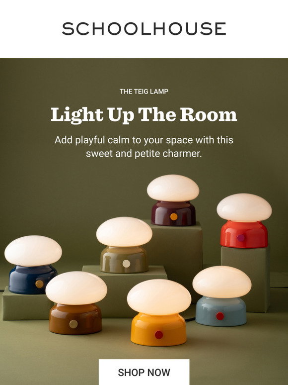 Schoolhouse: Introducing “The Cutest Little Lamp There Ever Was” | Milled