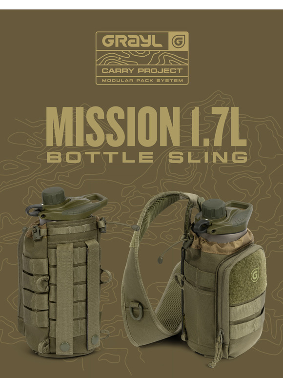 GRAYL: NEW! Mission Bottle Sling - Made for a Grayl. | Milled