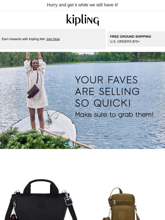 Kipling: Sugar S II Mini Crossbody Handbag Is Almost Sold Out! | Milled