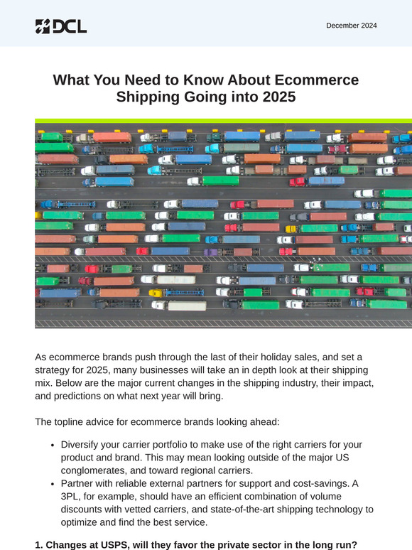 DCL Logistics: 🔗 key changes in the shipping industry you need to know ...