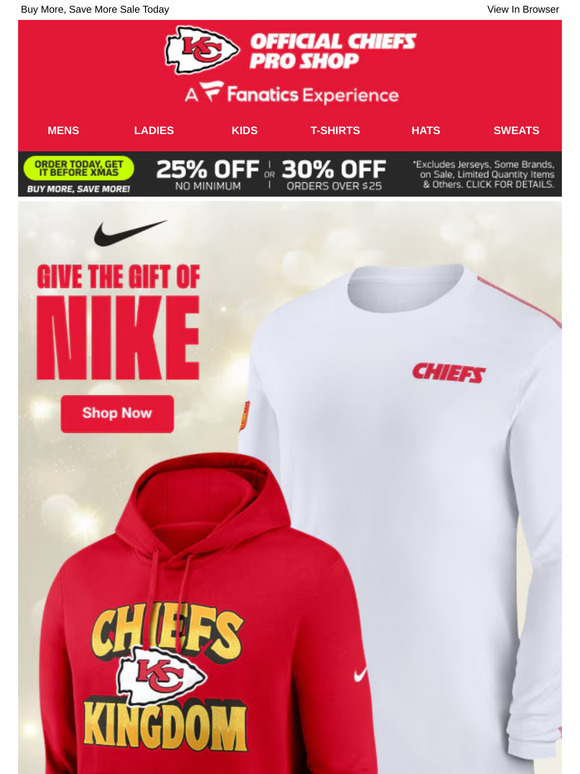 Kansas City Chiefs: Savings You Want, Fan Gear They Deserve! | Milled