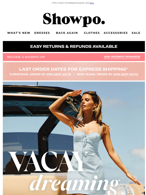 SHOWPO: Your Leave Has Been Approved | Milled