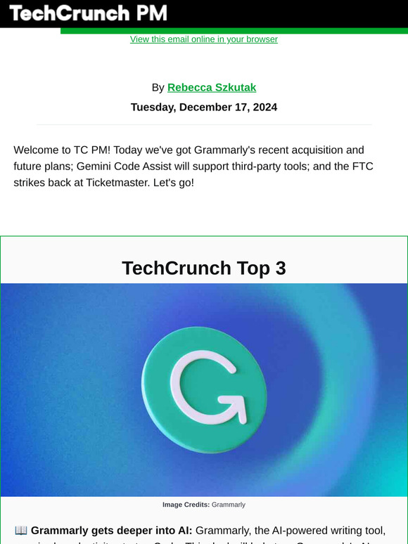 TechCrunch: Grammarly wants to be an AI productivity platform | Milled