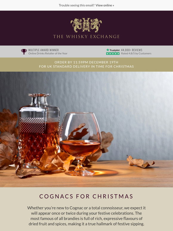 The Whisky Exchange: Christmas Cognacs for festive sipping | Milled