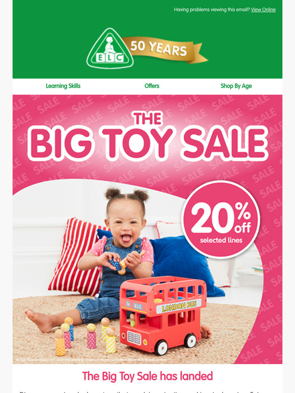 Early Learning Centre: The Big Toy Sale is here! ⭐ | Milled