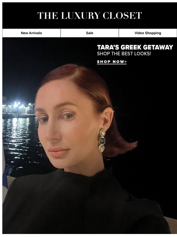 The Luxury Closet: Tara’s Greek Getaway – Shop the Best Looks! | Milled