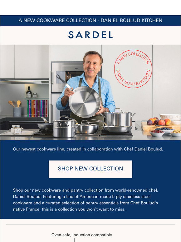 Sardel: New Cookware, From Daniel Boulud | Milled