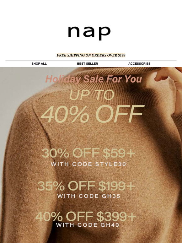 Nap Loungewear: Your Winter Saving is here 40% off | Milled
