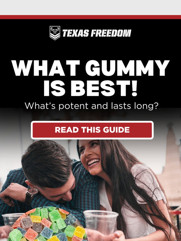 Texas Freedom CBD: Try our strongest gummy! 🔥 | Milled