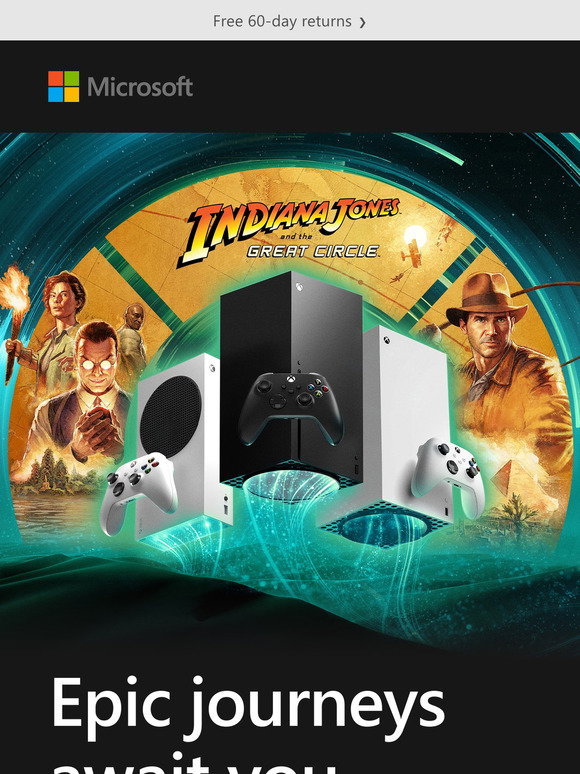 Microsoft: Gift Indiana Jones and the Great Circle on Xbox Series X|S ...