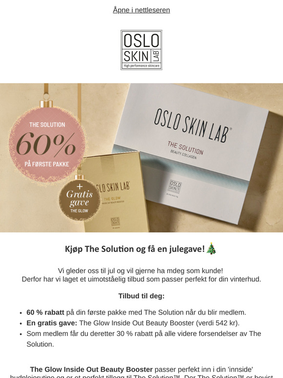 Oslo Skin Lab: The Glow i julegave til deg | Milled